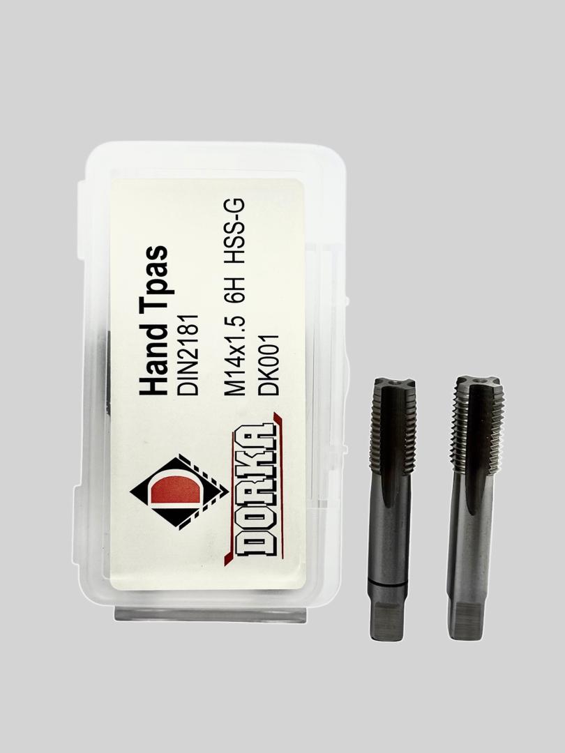 قلاویز دستی DORKA M14*1.5 HSS-G - کالا تراش ایران